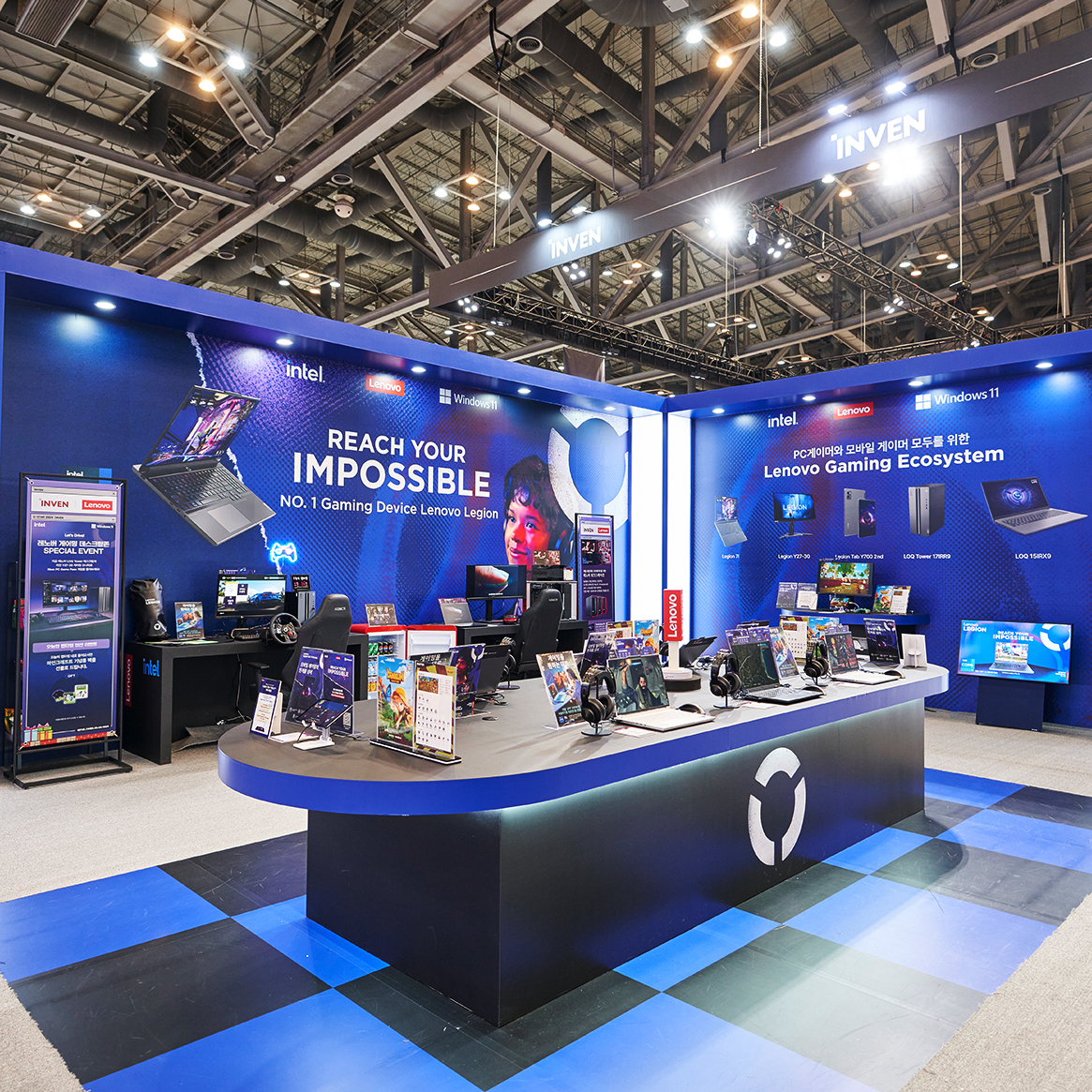 2024 지스타 레노버 체험존 온·오프라인 캠페인 - 디지털 콘텐츠 마케팅 전문 기업, TMCK